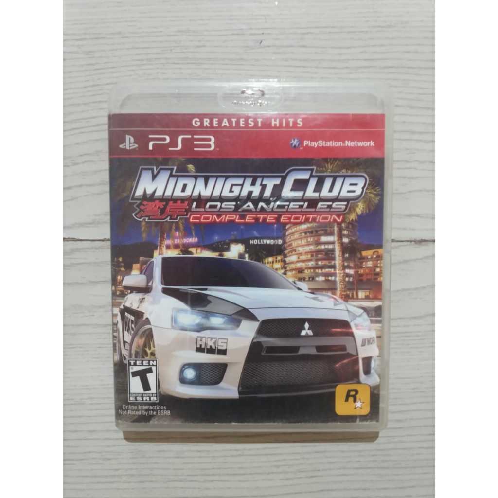 Midnight Club: Los Angeles (Complete Edition) - Mídia Física (PS3 ...