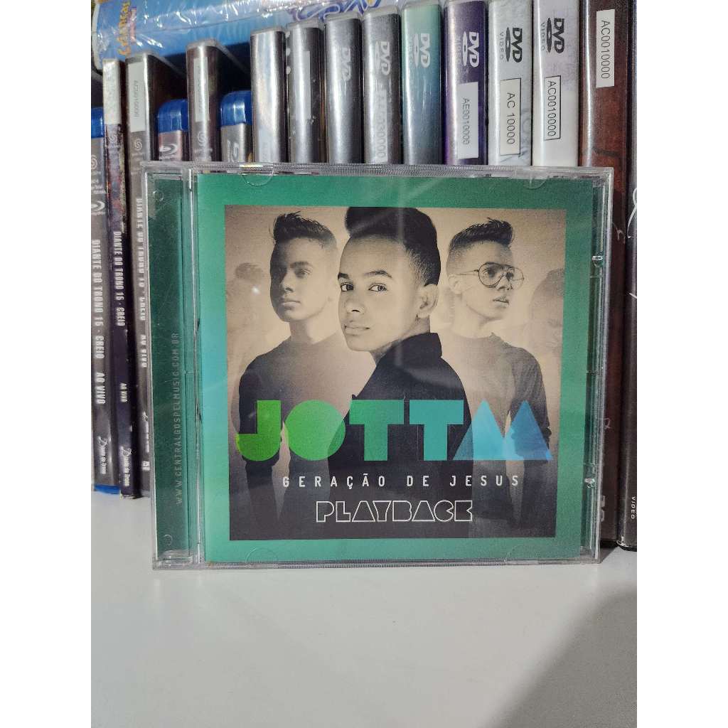 CD JOTTA A - GERAÇÃO DE JESUS (PLAYBACK) | Shopee Brasil