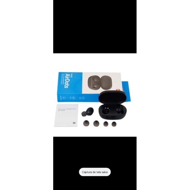 FONE AIR AIRDOTS SEM DESIGN/LOGOS | Shopee Brasil