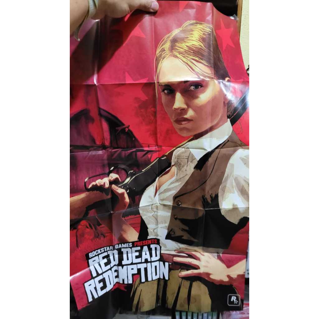 Poster e Mapa Red Dead Redemption PS3 | Shopee Brasil