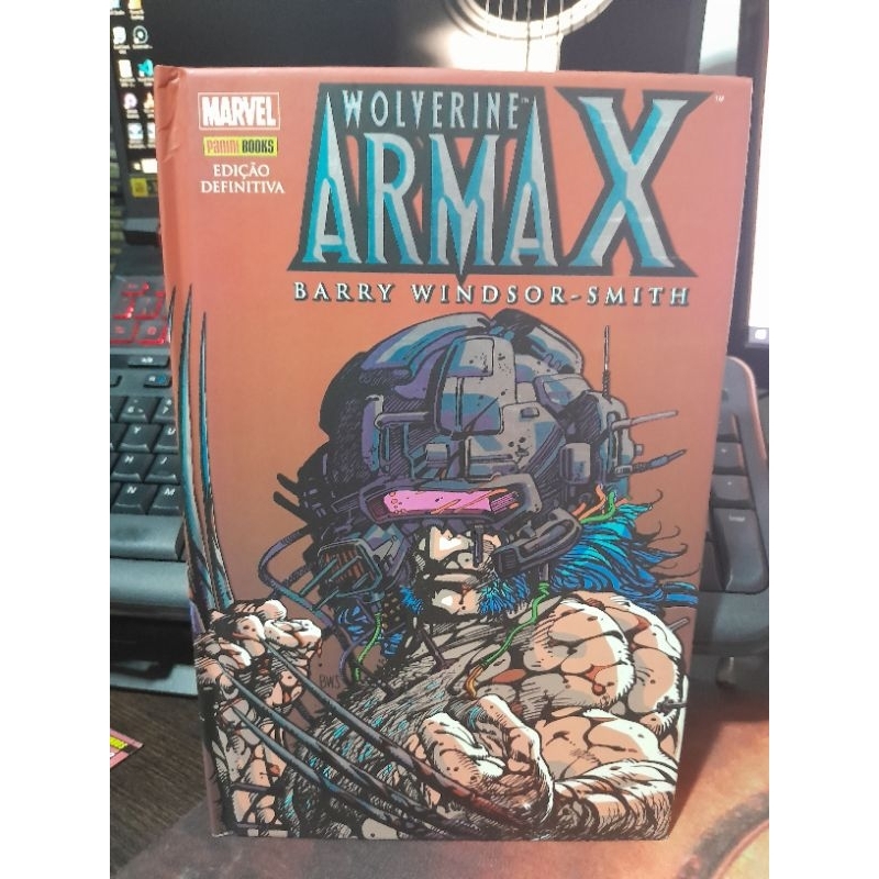 Wolverine Arma-X Edição Definitiva Panini Capa Dura | Shopee Brasil