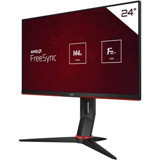 Monitor Gamer AOC Hero 24" 144Hz IPS 1ms AMD FreeSync 24G2, COR PRETA ...