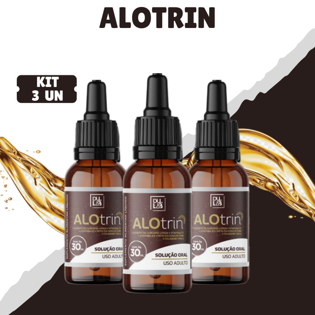 3 Alotrin Original 30ML Super Oferta | Shopee Brasil