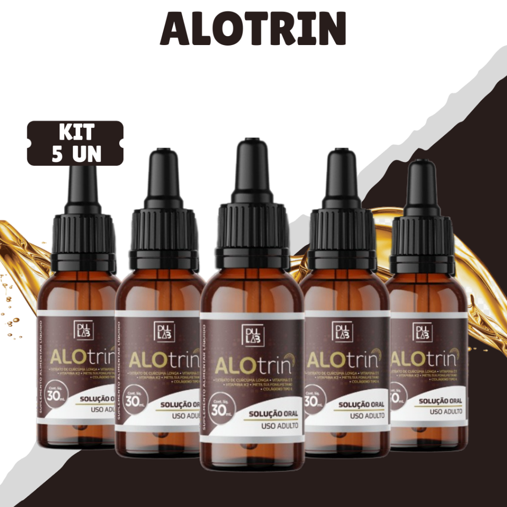 5 Alotrin Original 30ML Super Oferta | Shopee Brasil