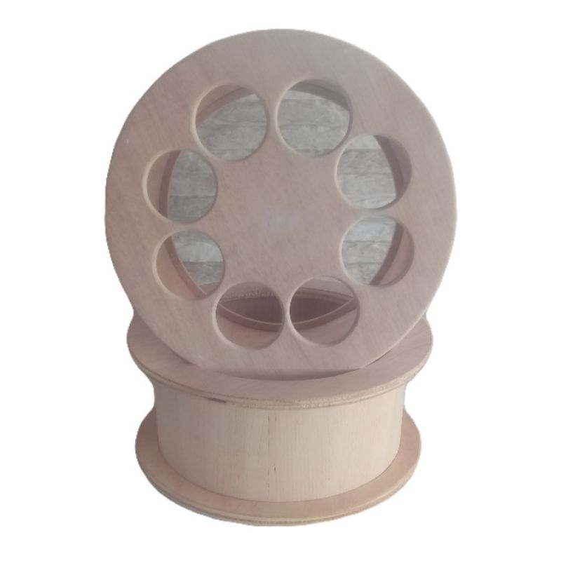 Carretilha de 11 polegada de madeira e linha extra forte de 100 jarda ...