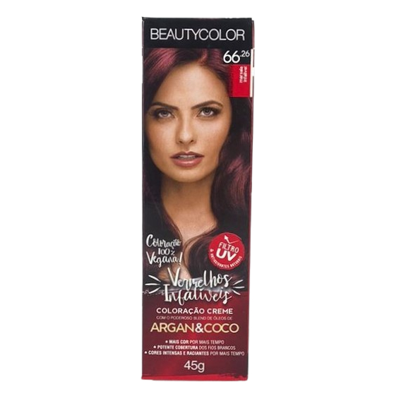 Coloração Tinta Beauty Color 66.26 | Shopee Brasil