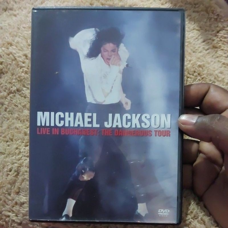 Dvd Original Usado - Michael Jackson Live in Bucharest: The Dangerous Tour | Shopee Brasil