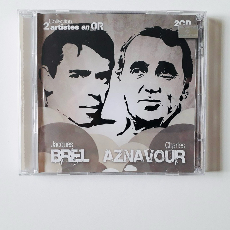 Cd Jacques Brel Charles Aznavour - Importado | Shopee Brasil