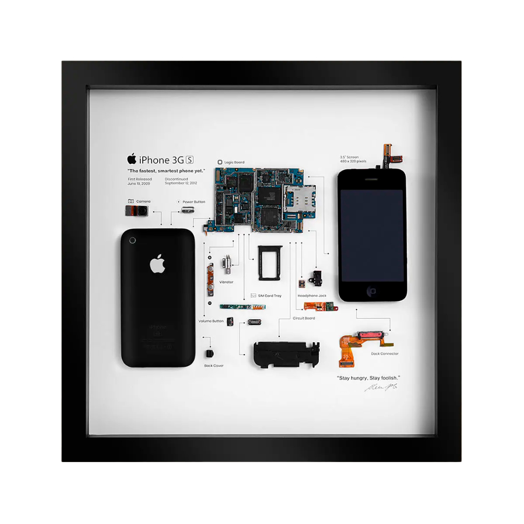 Moldura Quadro iPhone 3gs - Escorrega o Preço