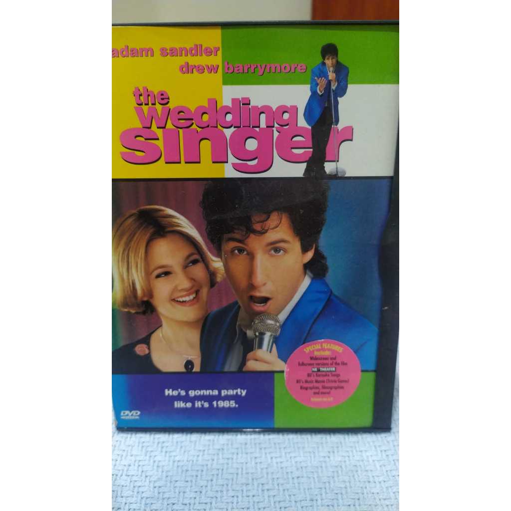 dvd THE WEDDING SINGER | Shopee Brasil