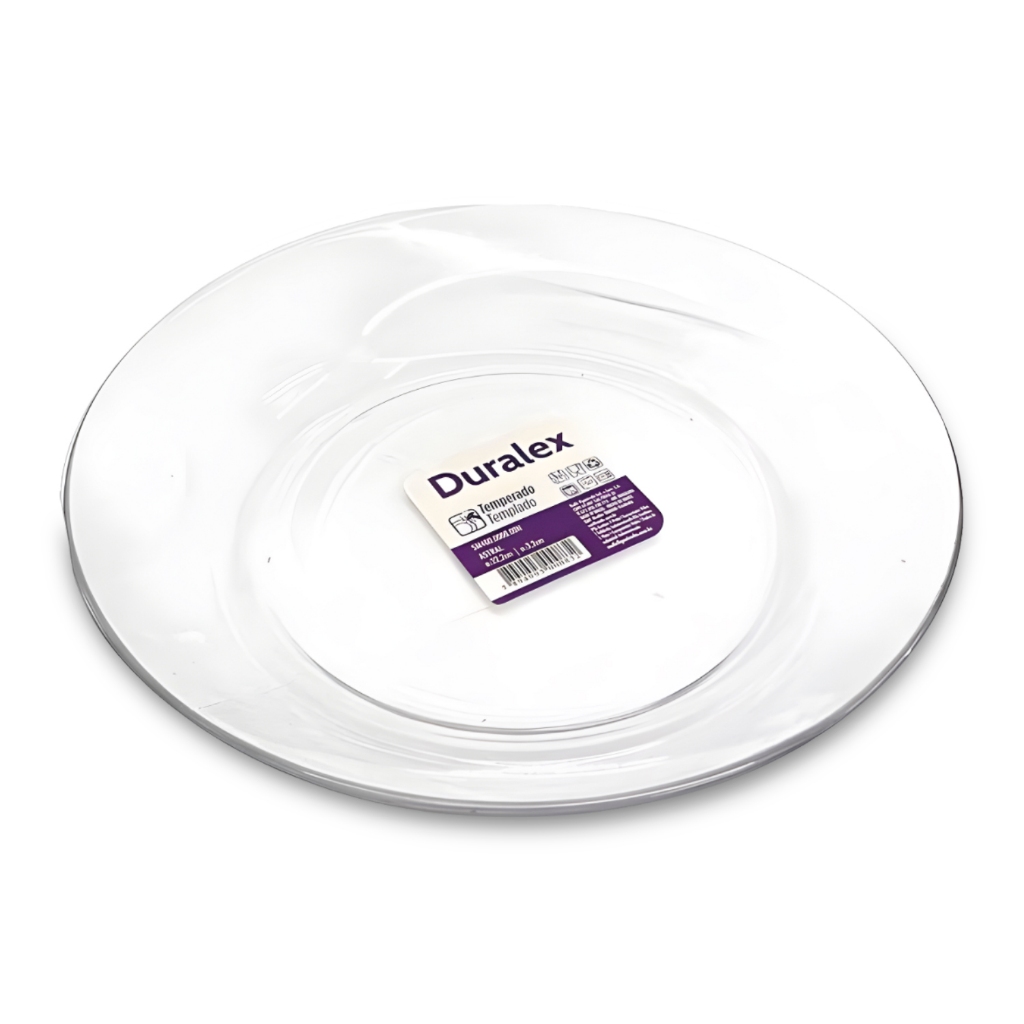 Duralex Astral Prato Fundo De Vidro Transparente Temperado Avulso 22,5cm Nadir | Shopee Brasil
