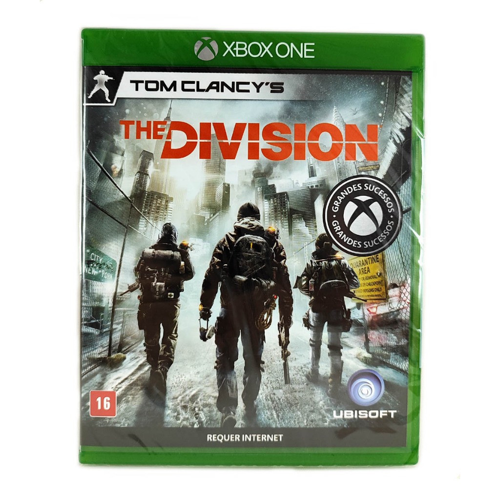 Tom Clancys The Division Xbox One Mídia Física Novo Lacrado | Shopee Brasil