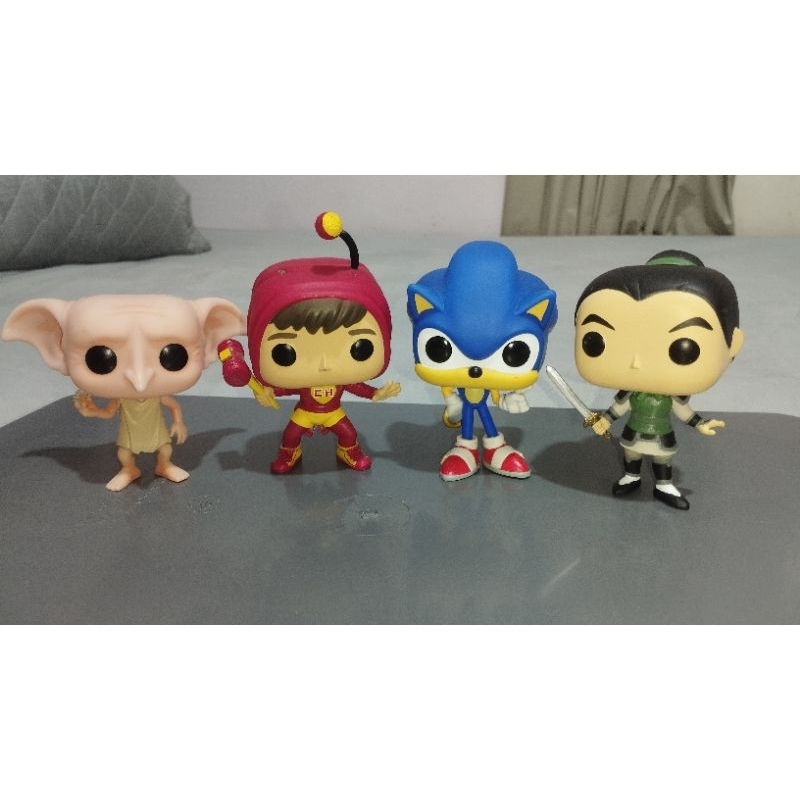 Kit Lote Funko Pop - Sonic - Chapolin - Mulan - Dobby | Shopee Brasil