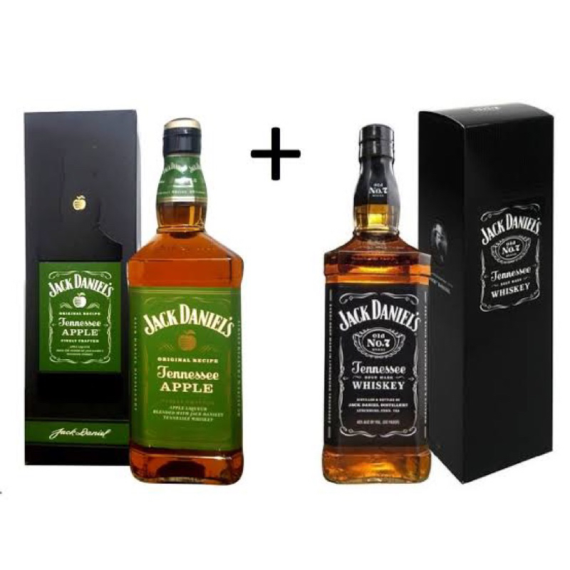 kit combo Jack Apple maçã verde + jack preto 1l | Shopee Brasil