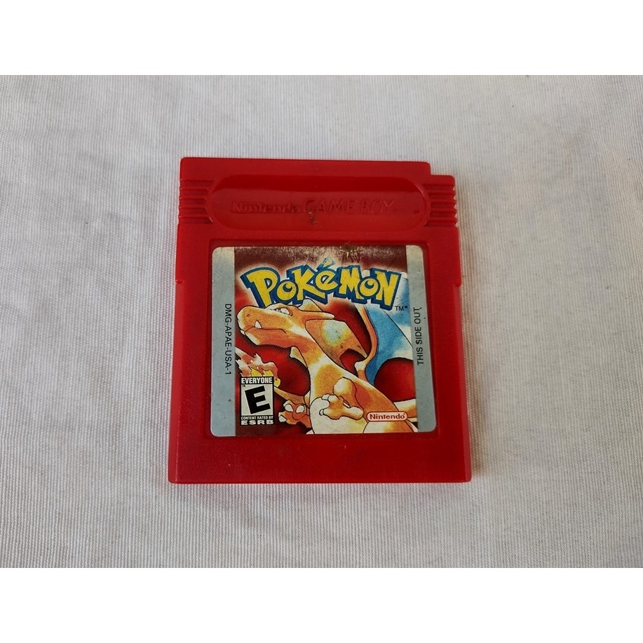 Pokémon Red Original Americano Para Game Boy | Shopee Brasil
