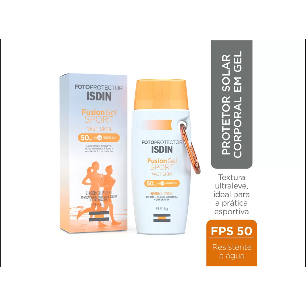 Protetor Solar Corporal Isdin FPS 50 Fotoprotector - Fusion Sport 89,5g ...