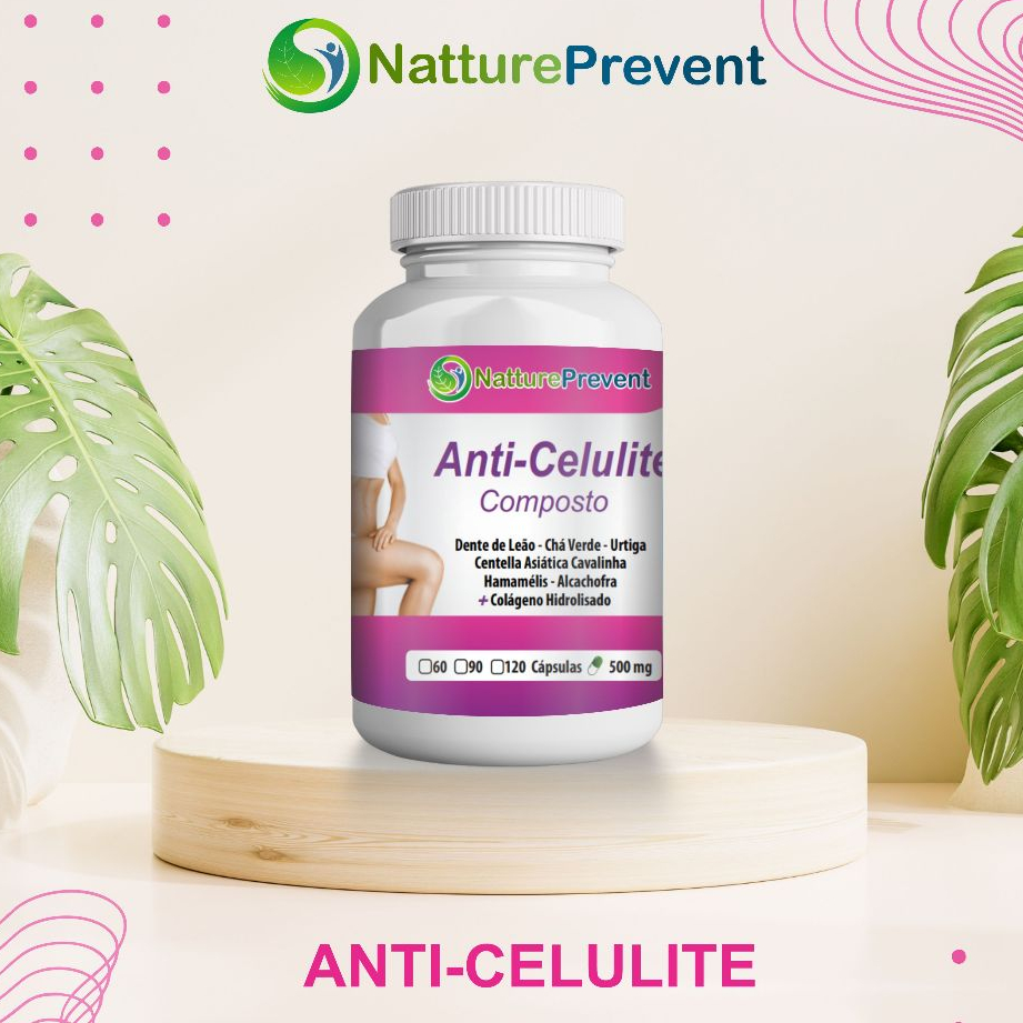 Composto Anti - Celulite 500mg 60 / 90 / 120 Cápsulas - Suplemento ...