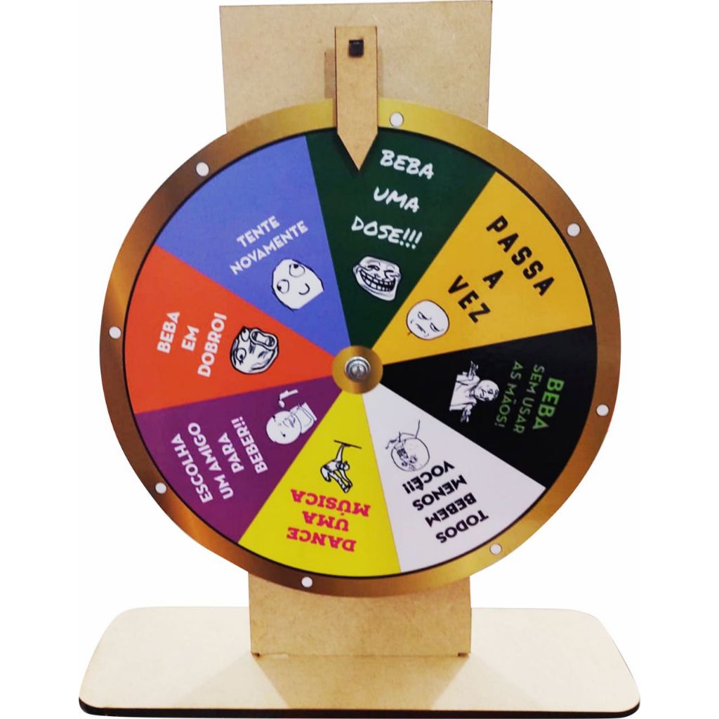 Jogo Roleta Personalizada para Sorteios, Brincadeiras, Brindes e Ações ... Jogo Roleta Personalizada para Sorteios, Brincadeiras, Brindes e Ações ...