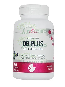 DB Plus Composto - 60 Cápsulas 500mg | Shopee Brasil