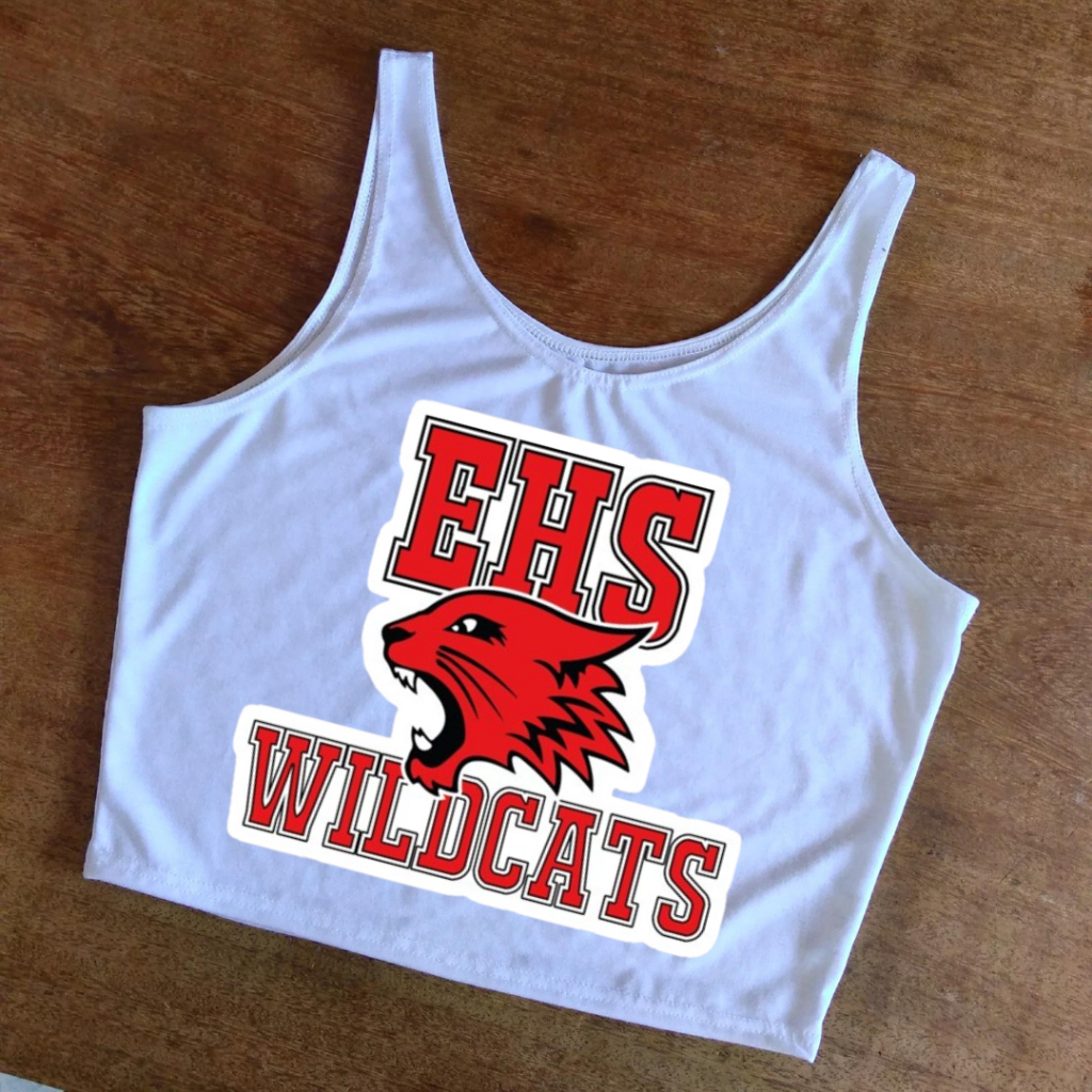 Cropped do EHS WildCats - Feminino | Shopee Brasil