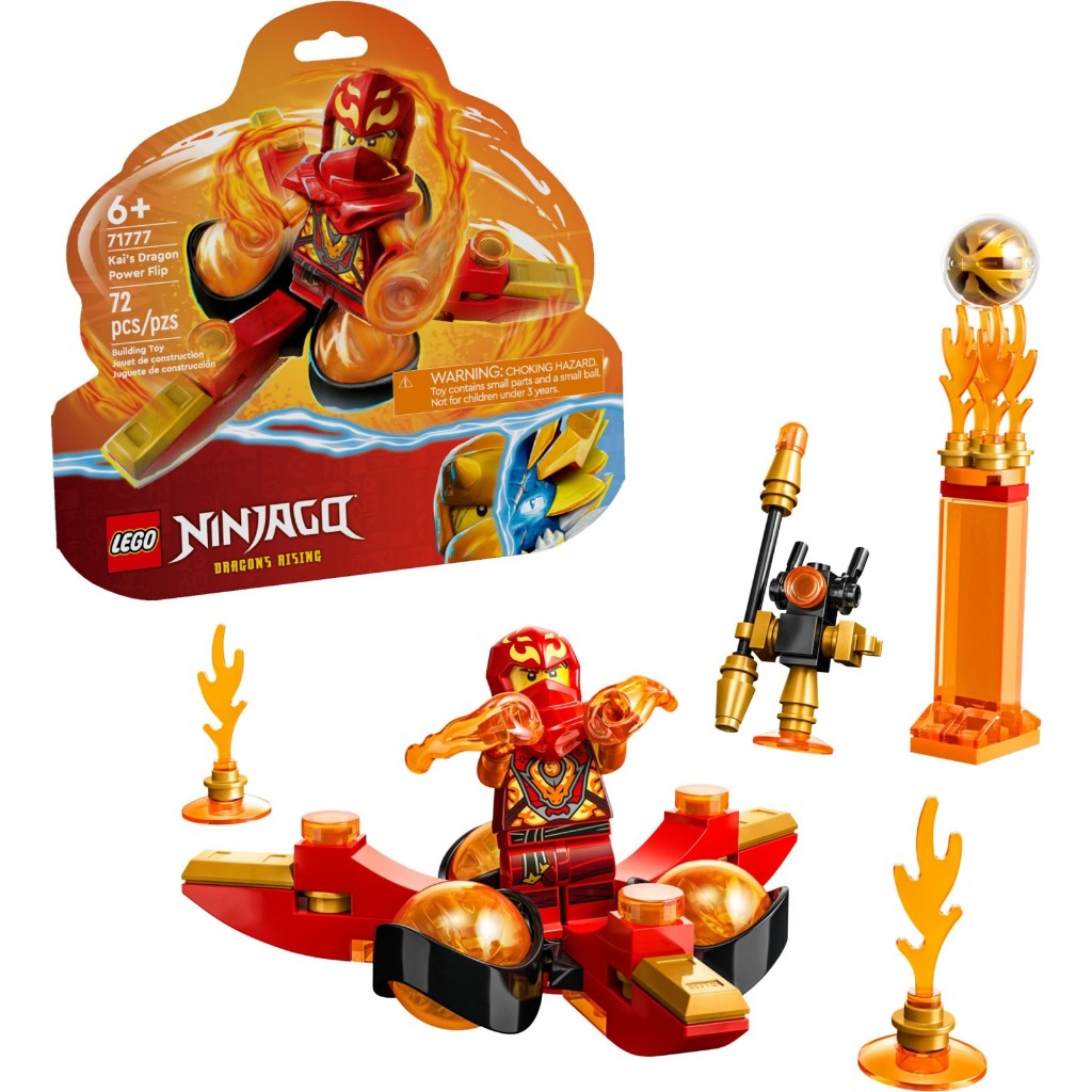 Lego 71777 - Giro Spinjitzu Do Poder Do Dragao De Kai - Lego Ninjago ...