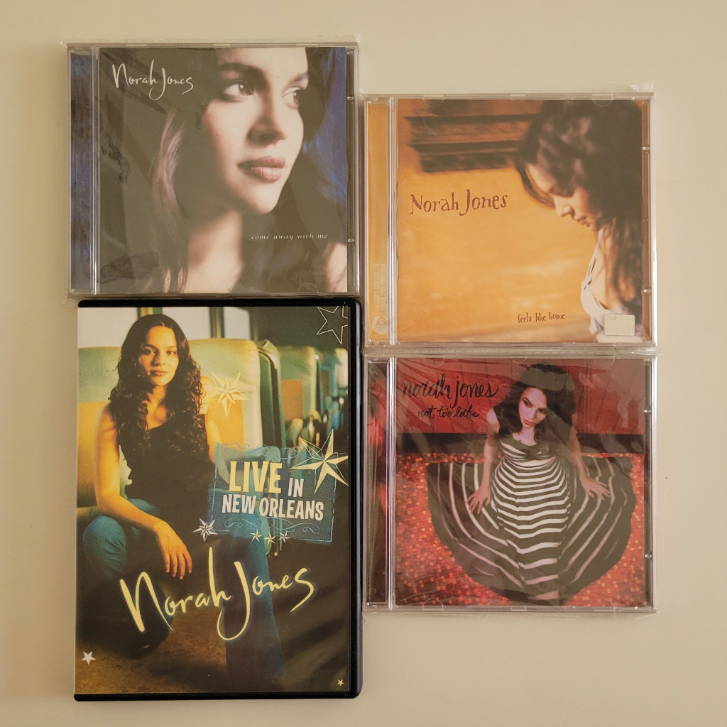 Kit CDs e DVD Norah Jones | Shopee Brasil