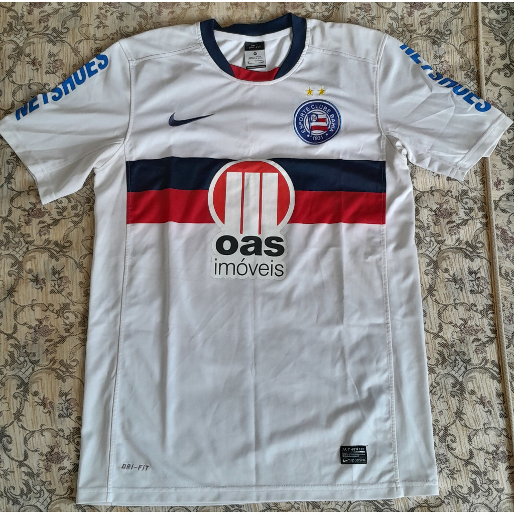 Camisa Oficial Nike Bahia Branca 2012 | Shopee Brasil