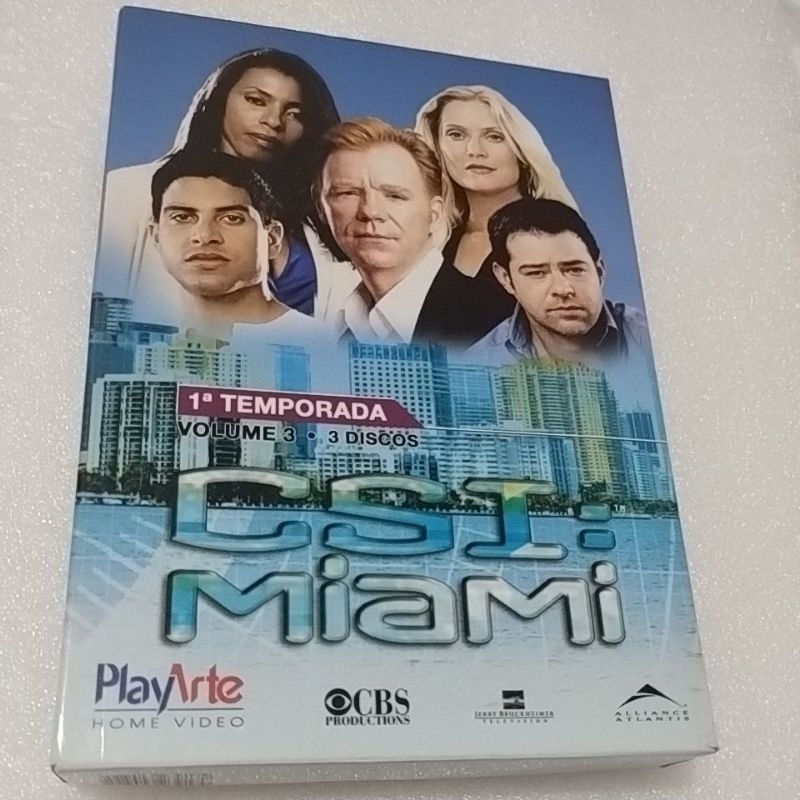 DVD CSI= Miami - Primeira temporada - Volume 3. | Shopee Brasil