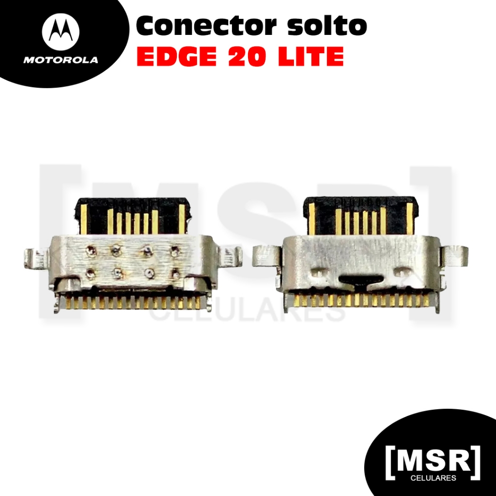 Conector carga celular MOTOROLA modelo EDGE 20 LITE | Shopee Brasil