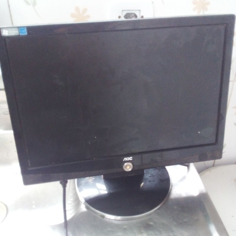 Monitor pc aoc 17 polegadas no estado | Shopee Brasil