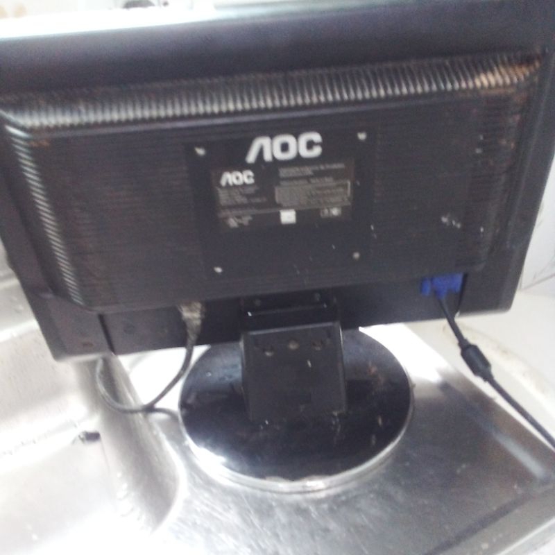 Monitor pc aoc 17 polegadas no estado | Shopee Brasil