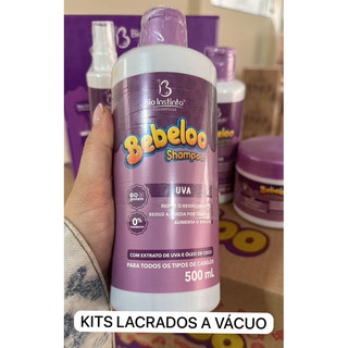 3 Kits Bebelo Bio Instinto + 1 touca Cetim Tutti Fruti Uva Banana ...
