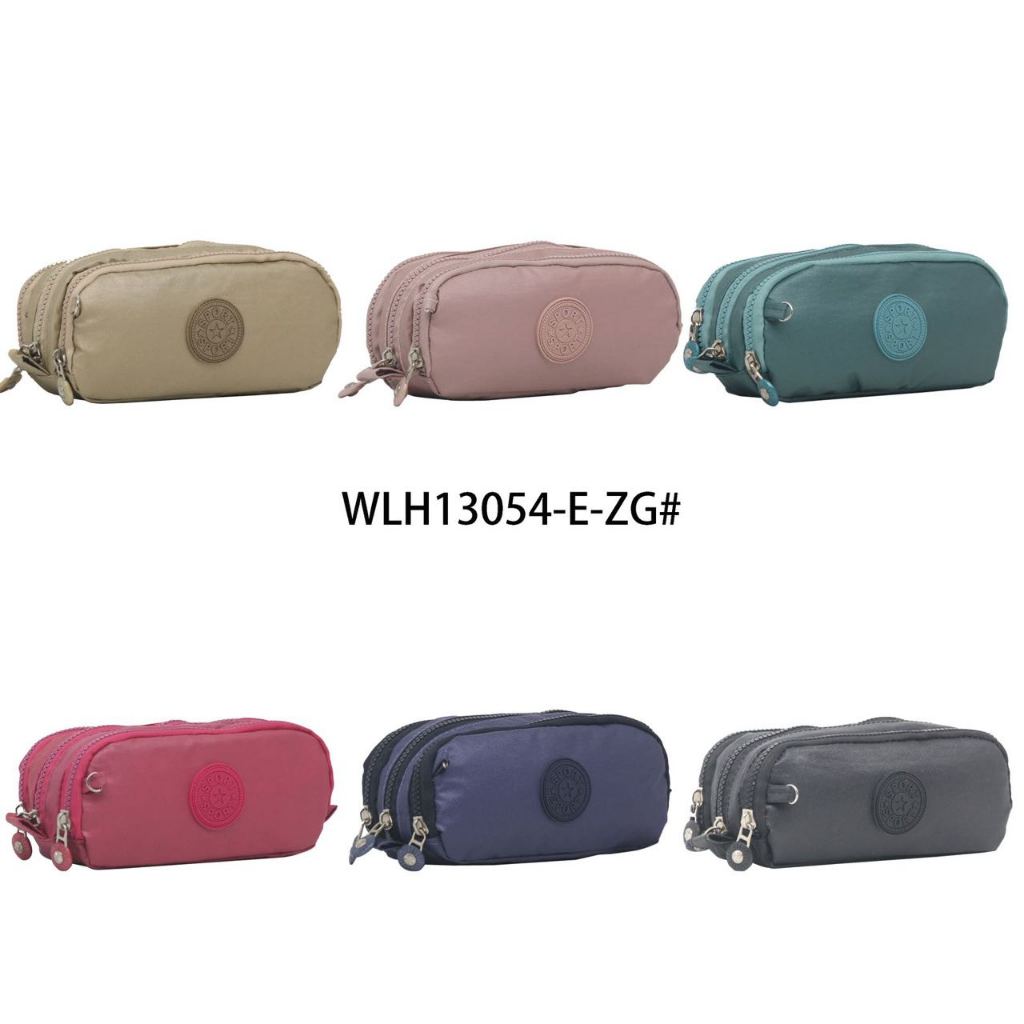 Estojo Triplo 3 Zipers Com Elastico No Lado Gitroy True Black | Shopee Brasil