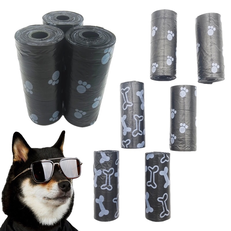 Kit Cata Caca Cachorro Cao Gato Pet Higienicos coletor fezes com 6 ...