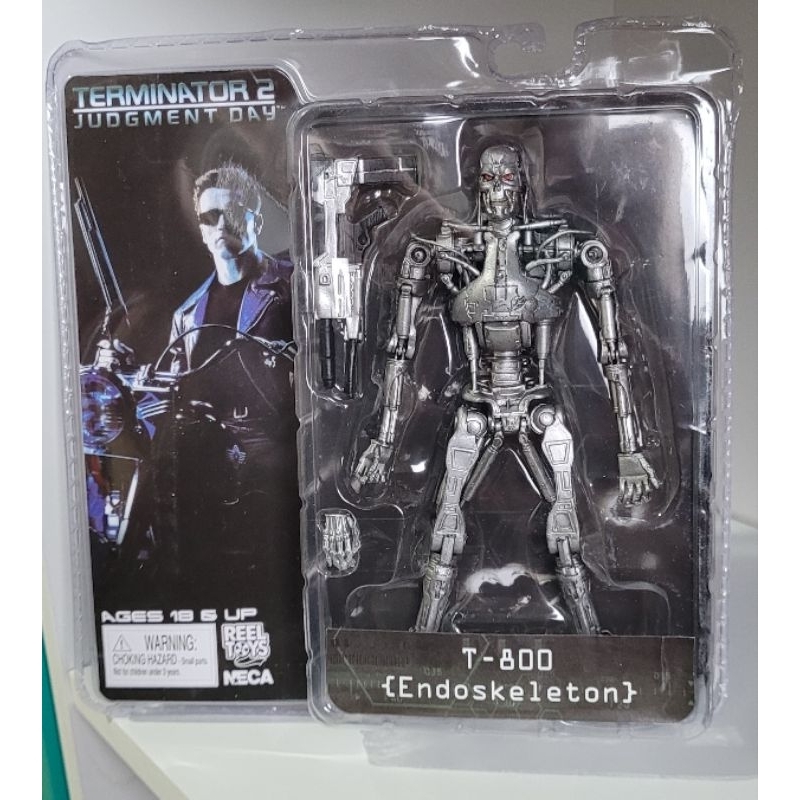 Boneco Action Figure T800 Endoeskeleton Terminator Neca | Shopee Brasil