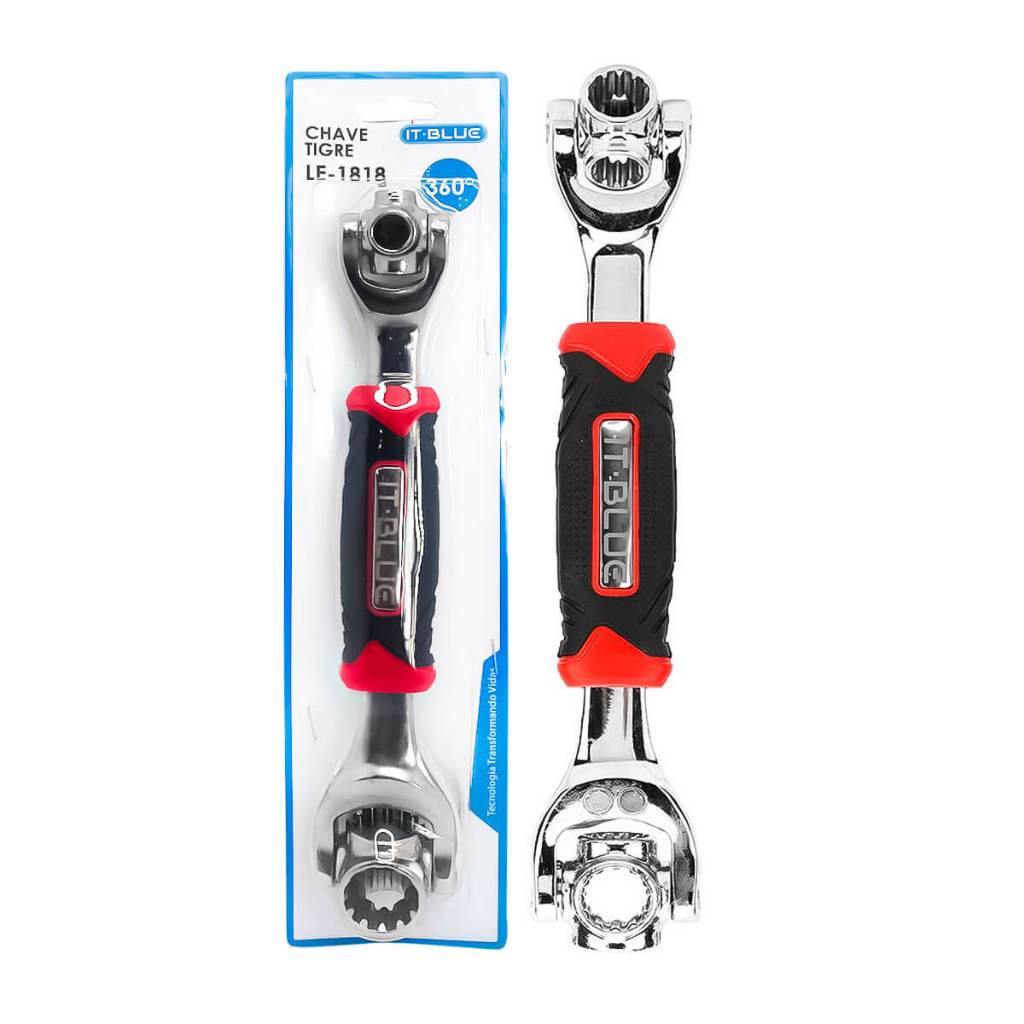 Chave Universal Profissional 48 Em 1 Multifuncional Soquete 360º ...