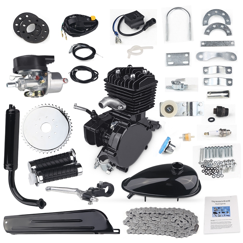 Kit Completo Motor Para Bicicleta Motorizada 80cc nakasaki 3 bolinhas ...