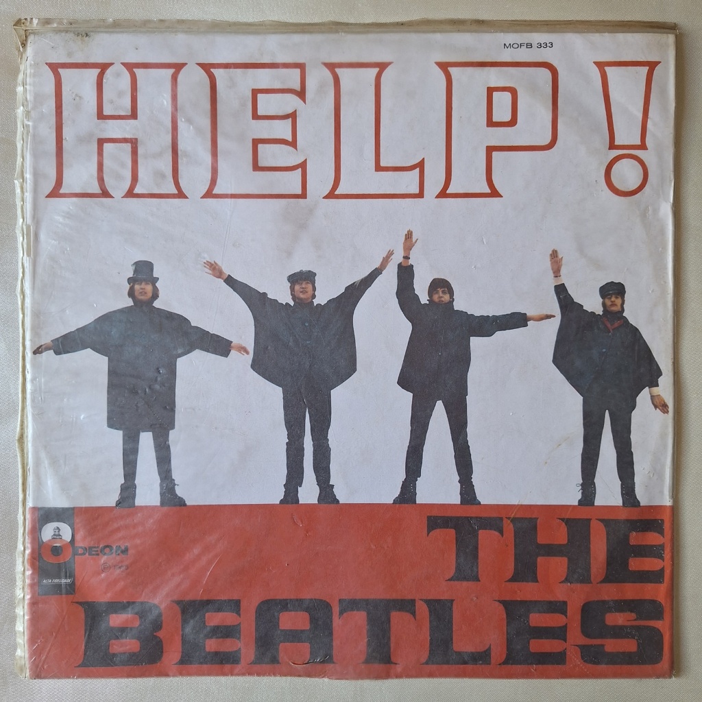 DISCO DE VINIL LP - THE BEATLES – HELP! (1965) (CAPA SANDWICH) | Shopee ...