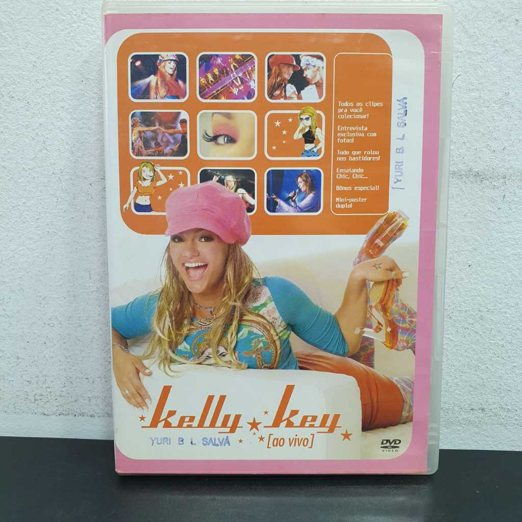 DVD Kelly Key Ao Vivo - 2003 - Original | Shopee Brasil