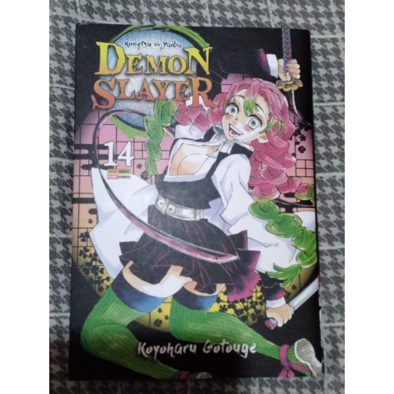 Manga Demon Slayer vol.14 | Shopee Brasil