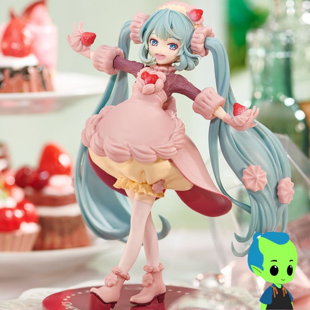 Figura Anime Hatsune Miku Ichigo no Choco Short - Sweet Sweets - Piapro ...