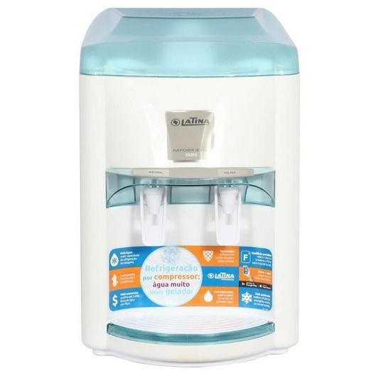 Purificador De Agua Refrigerado Latina Pa355 Verde 127v | Shopee Brasil