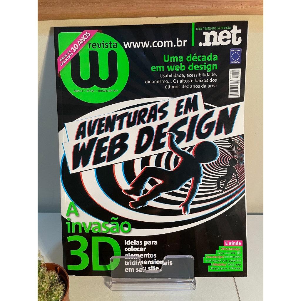 Revista W Ano 11 Edição #121 Edição de Aniversário | Shopee Brasil