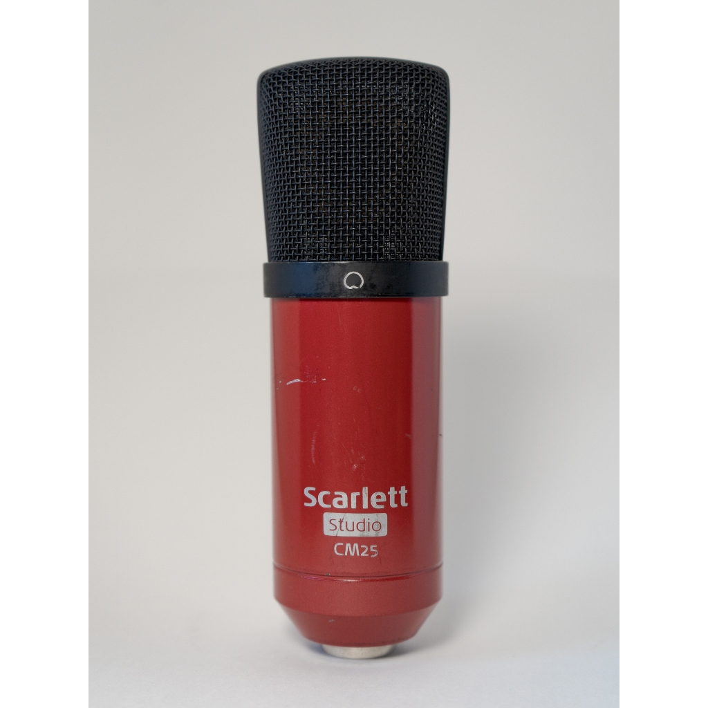 Microfone condensador Scarlett Studio CM25 (Focusrite) | Shopee Brasil