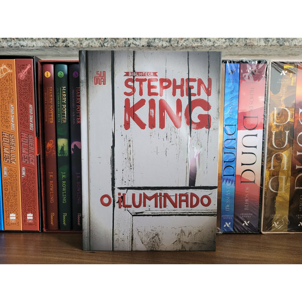 O Iluminado - Stephen King (Coleção Biblioteca Stephen King) | Shopee ...