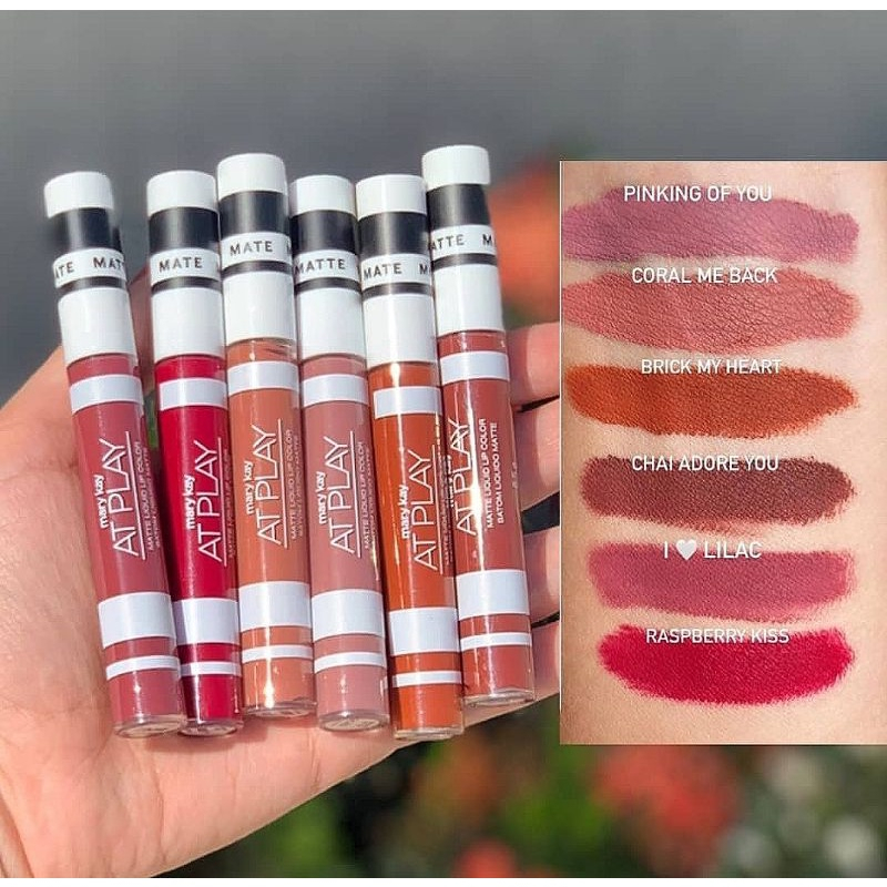 Batom Liquido Matte Lipstick At Play Mary Kay | Shopee Brasil