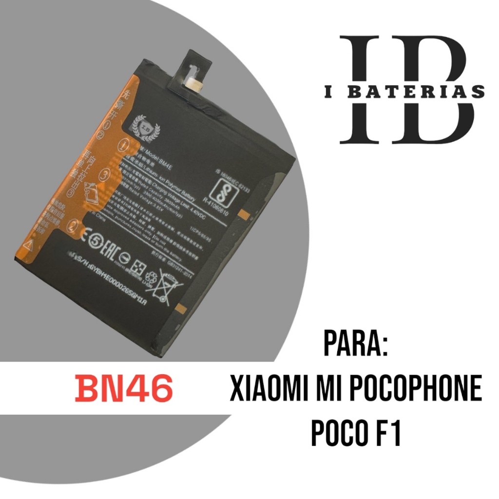 Bateria Pocophone Poco F1 Bm4e De Alta Qualidade - Corre Que Ta Baratinho