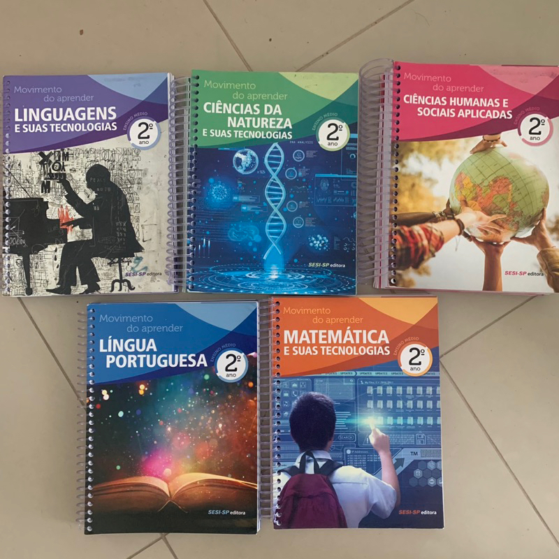 Material didático SESI LIVROS 2 ANO | Shopee Brasil