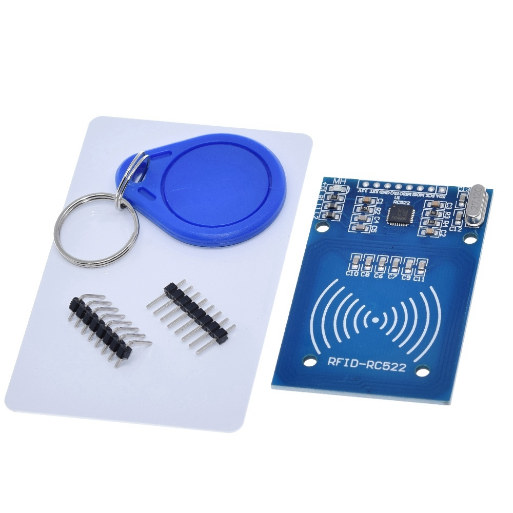 Kit Leitor Rfid Rc522 Cartão Tag Mifare 13.56mhz Arduino | Shopee Brasil