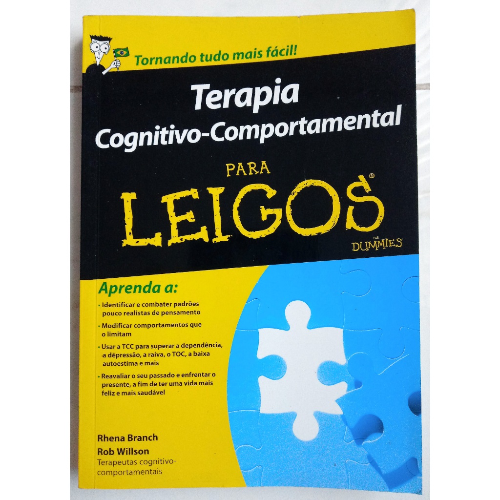 Terapia cognitivo-comportamental para leigos - Branch, Rhena | Shopee ...
